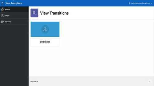 View Transitions in Oracle APEX | Philipp Hartenfeller