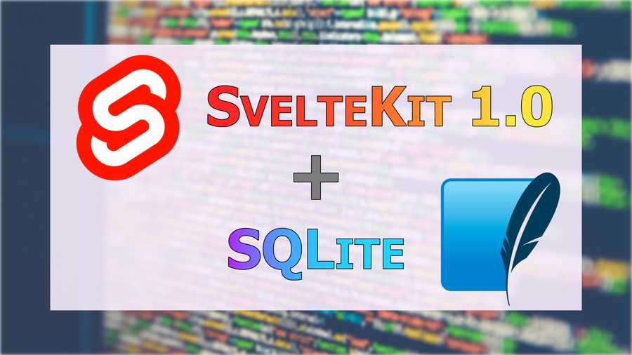 SvelteKit 1 with SQLite: Displaying, Changing and Searching Data | Philipp Hartenfeller